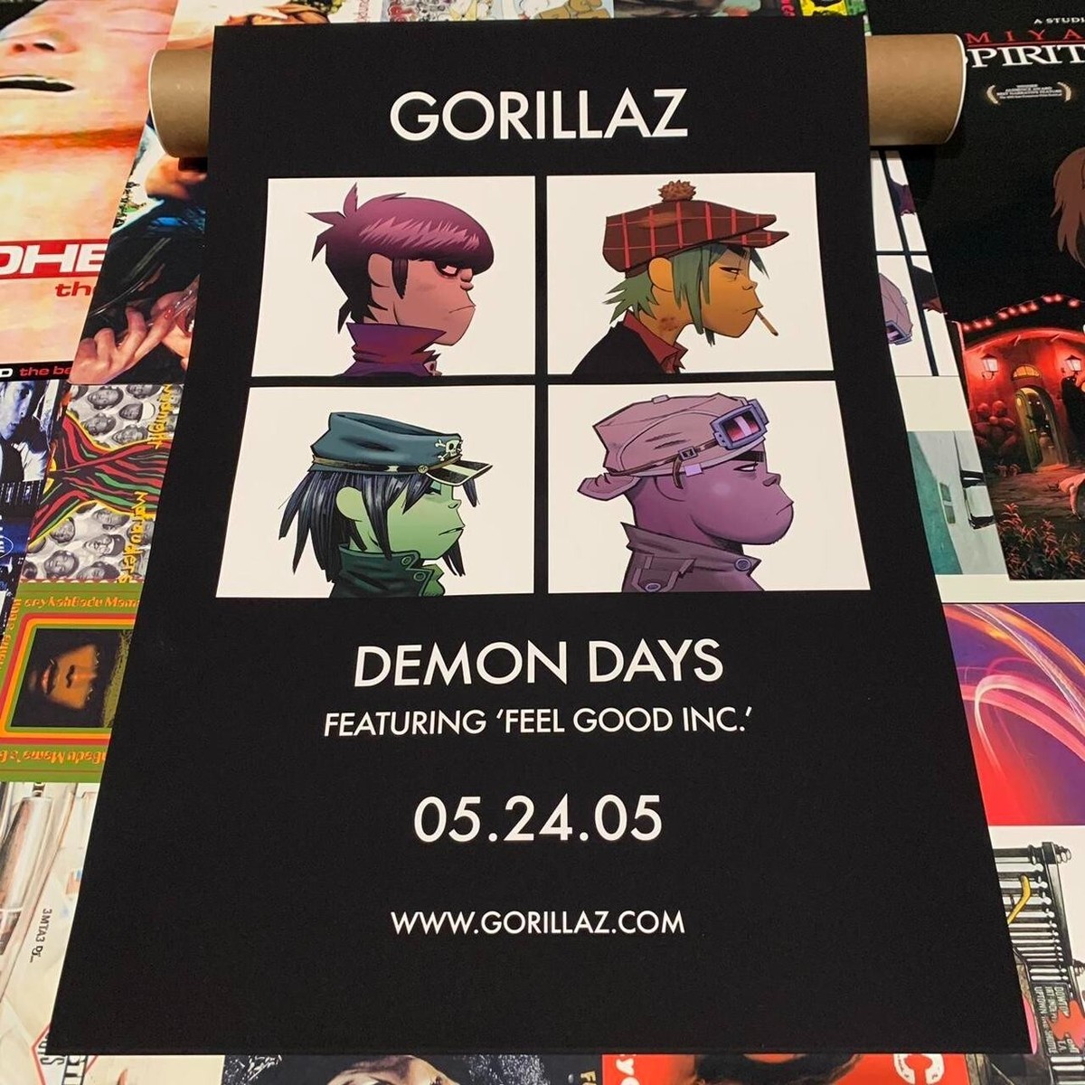 Gorillaz Demon Days Jimi Gorillaz Demon Days (Vinyl)