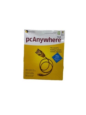 NEW Symantec pcAnywhere 11.0 Host, 1 User Original Box - Software Still ...