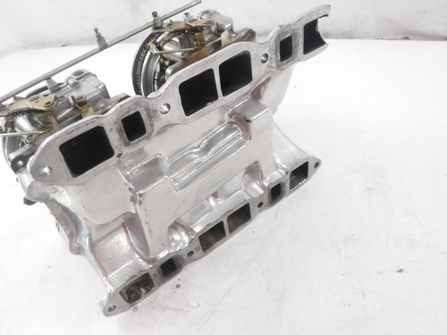 Offenhauser Carter AFB Competition Dual Quad Intake Manifold 3814 SEE ...