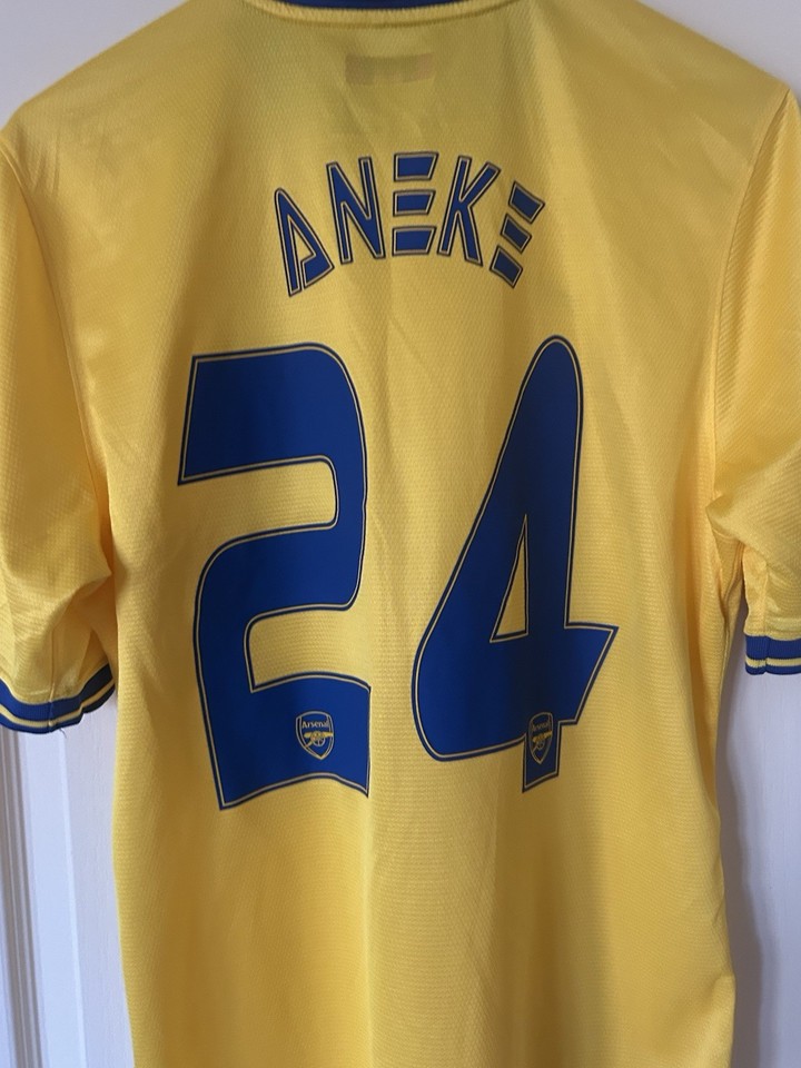 Arsenal Asia Tour 2013 Player Issue Shirt 25 CHUKS ANEKE - Extra Large ...