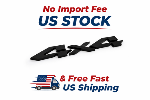 New Black 4x4 Rear Tailgate Nameplate Emblem For 2019 2020 Ram OEM Jeep ...