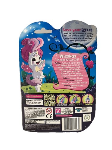 The Zelfs Wizzkas Winged Kitten Medium Zelf with Accessories - New ...