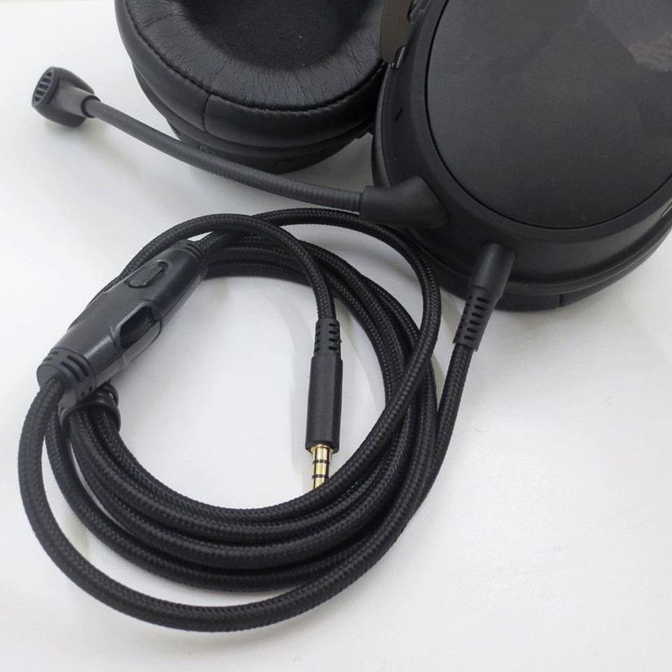 New Headphone Cable Audio Cord Line For HyperX- Cloud/Cloud Alpha ...