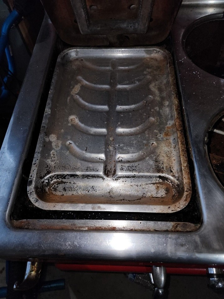 Antique 1950's Red Chambers Gas Stove C | eBay