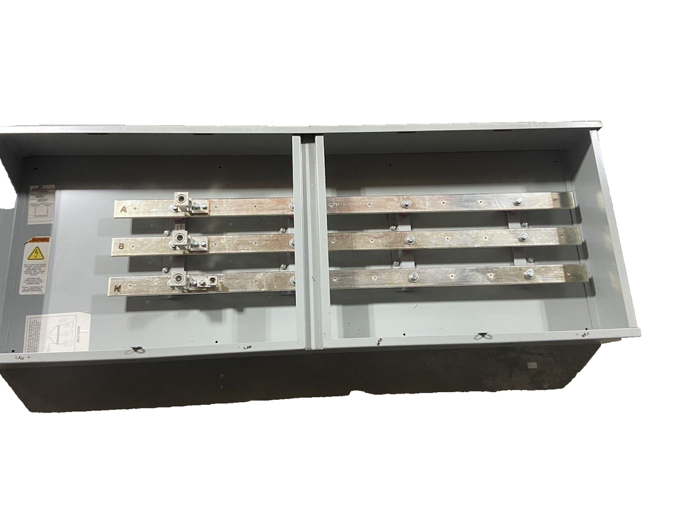 EATON R1036HC Bussed Gutter and Termination Cabinets Copper B line 400A ...
