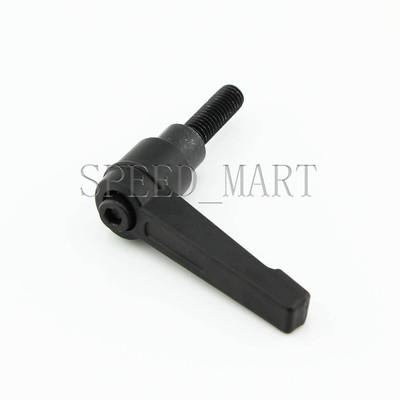 5pcs Machinery M6 x 10mm Threaded Knob Adjustable Handle Clamping Lever ...
