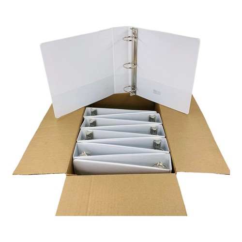 9 Binders Samsill 2" Binders Biobased White 2 Inch Binder 3-Ring *Read ...