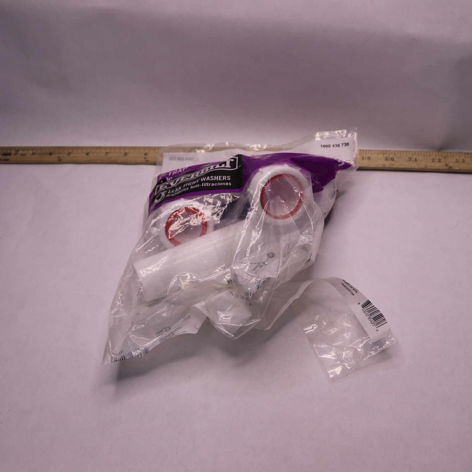 Everbilt Sink Drain P-Trap with Reversible J-Bend 1-1/2" - Pipes Only ...