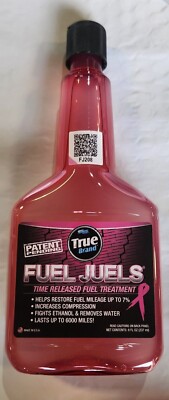 True Brand Fuel Juels FJ-208 Time Released Fuel Treatment 8 fl oz, GAS ...