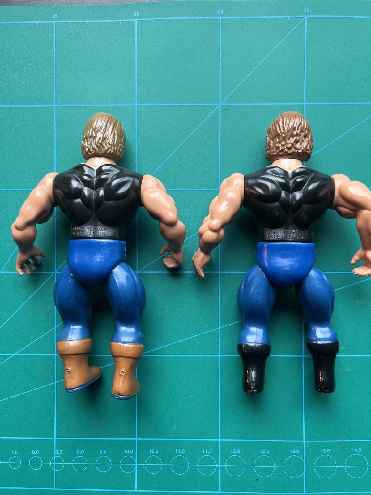 1985 Remco AWA NWA WCW Long Riders Scott Bill Irwin Wrestling Figures ...