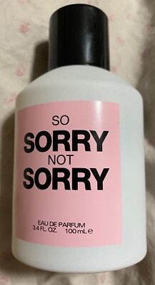 So Sorry Not Sorry Eau De Parfum Spray 3.4 fl oz New!! | eBay