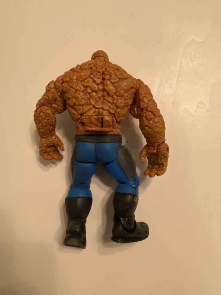 Fantastic Four 4 Stomp n Clobber 2005 The Thing 7” Action Figure Toy ...