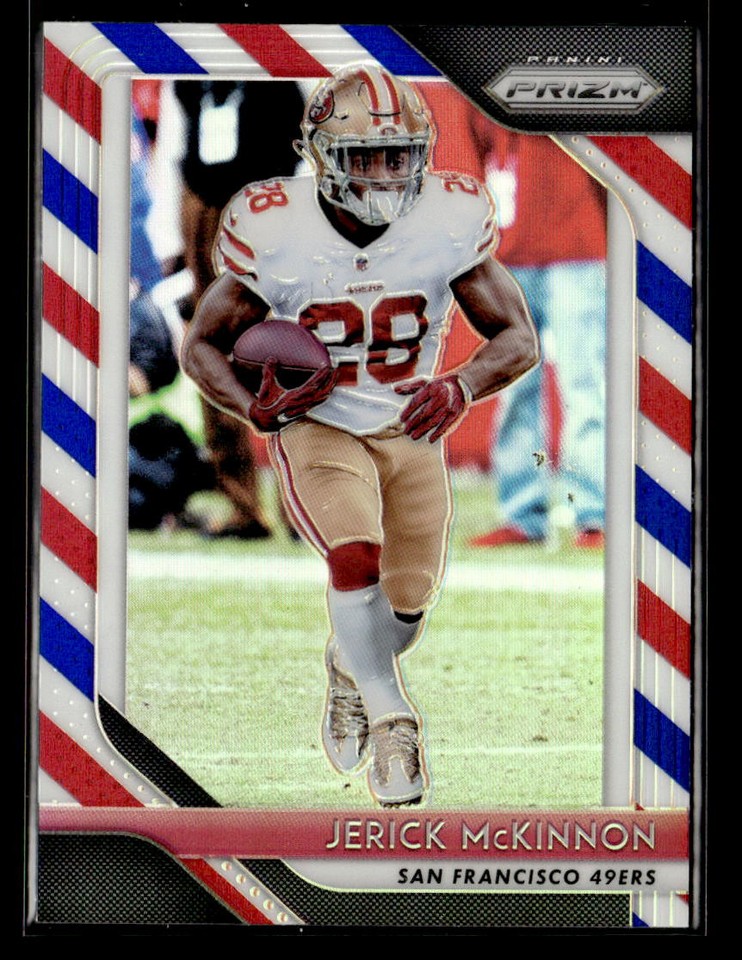 Jerick McKinnon 2018 Panini Prizm #26 Prizm Red White and Blue | eBay