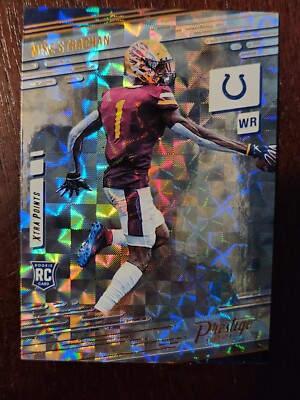 2021 Panini Prestige Football Mike Strachan Diamond Parallel Rookie ...