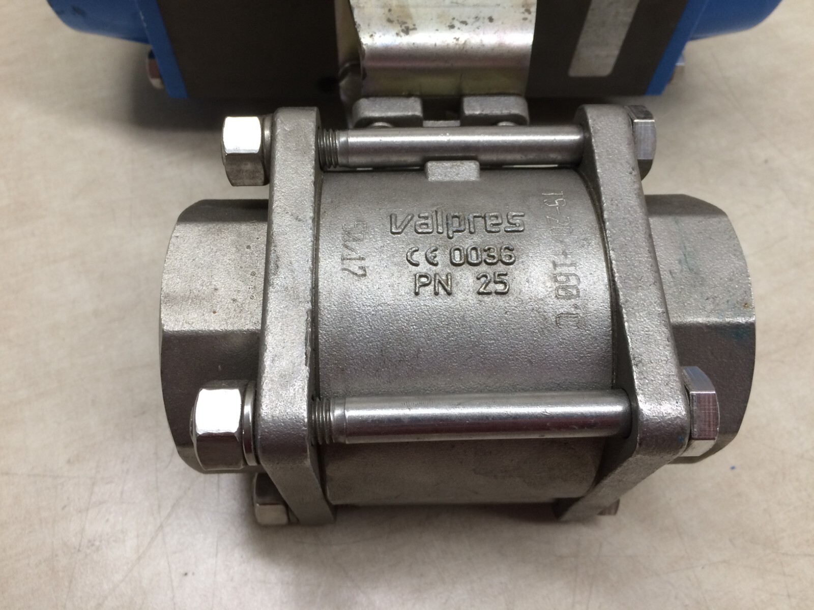 Valbia SR100 S.05 Actuator Valpres PN25 CF8M 2" DN50 116Psi 82SR1318 | eBay