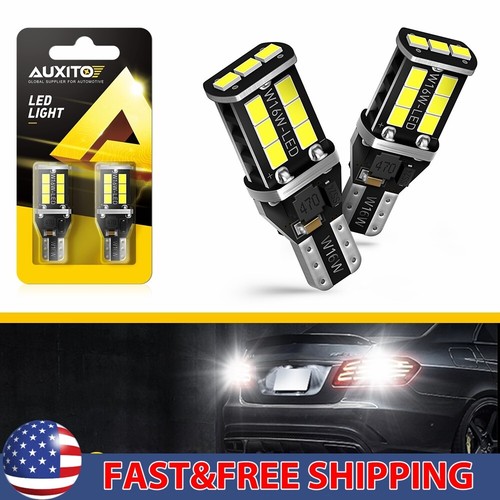 Super Bright White Canbus LED Bulb For Car Backup Reverse Light 921 912 ...