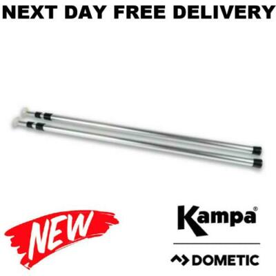 New S/M Dometic Rear Upright Alloy Poles Motorhome/Caravan Kampa ...
