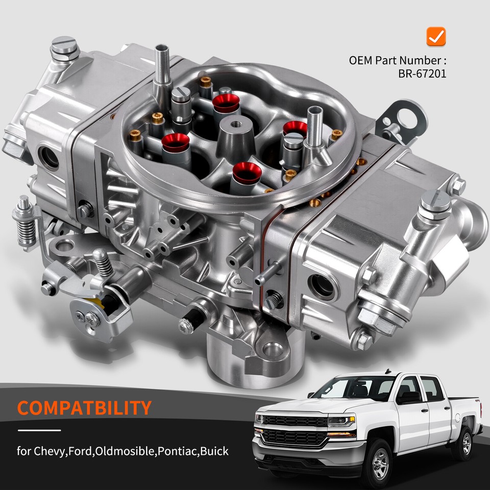 Brawler Race Quick Fuel 850 CFM Carburetor 4150 Mechanical For Holley ...