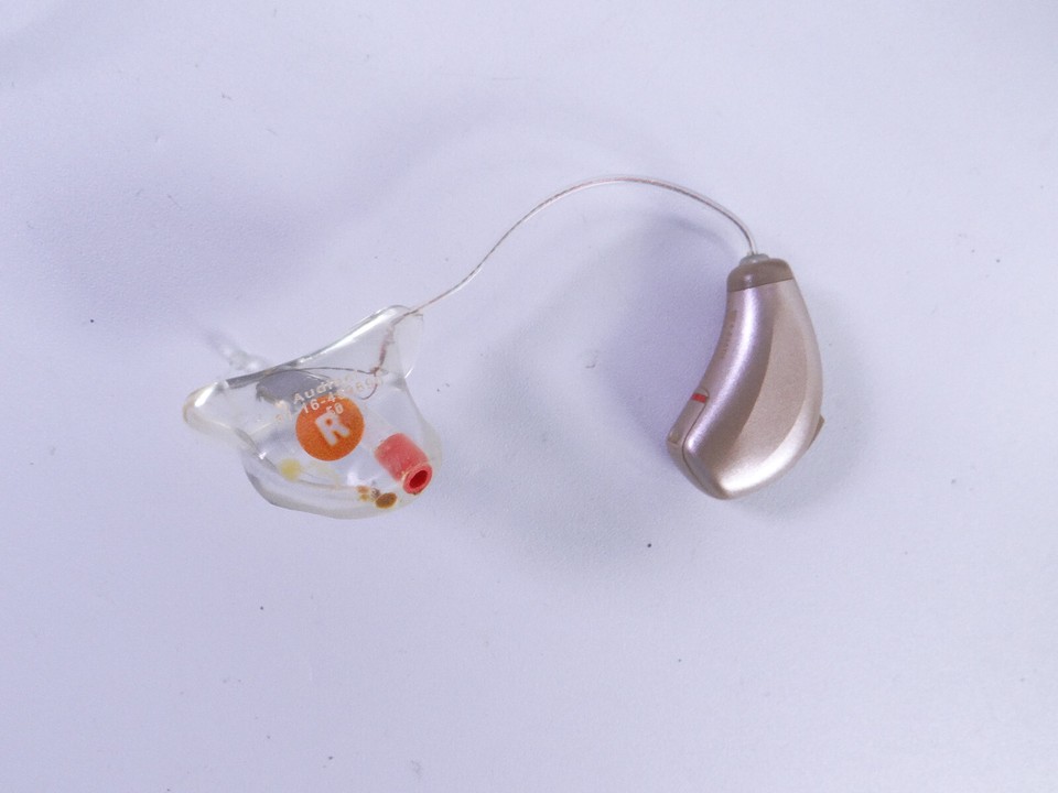 Audibel Silver Plus + Rose Gold Hearing Aids w/Hardshell Case & Extras ...