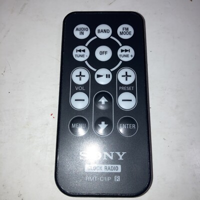 OEM Genuine Original Remote Control RMT-C1iP For Sony Clock Radio | eBay