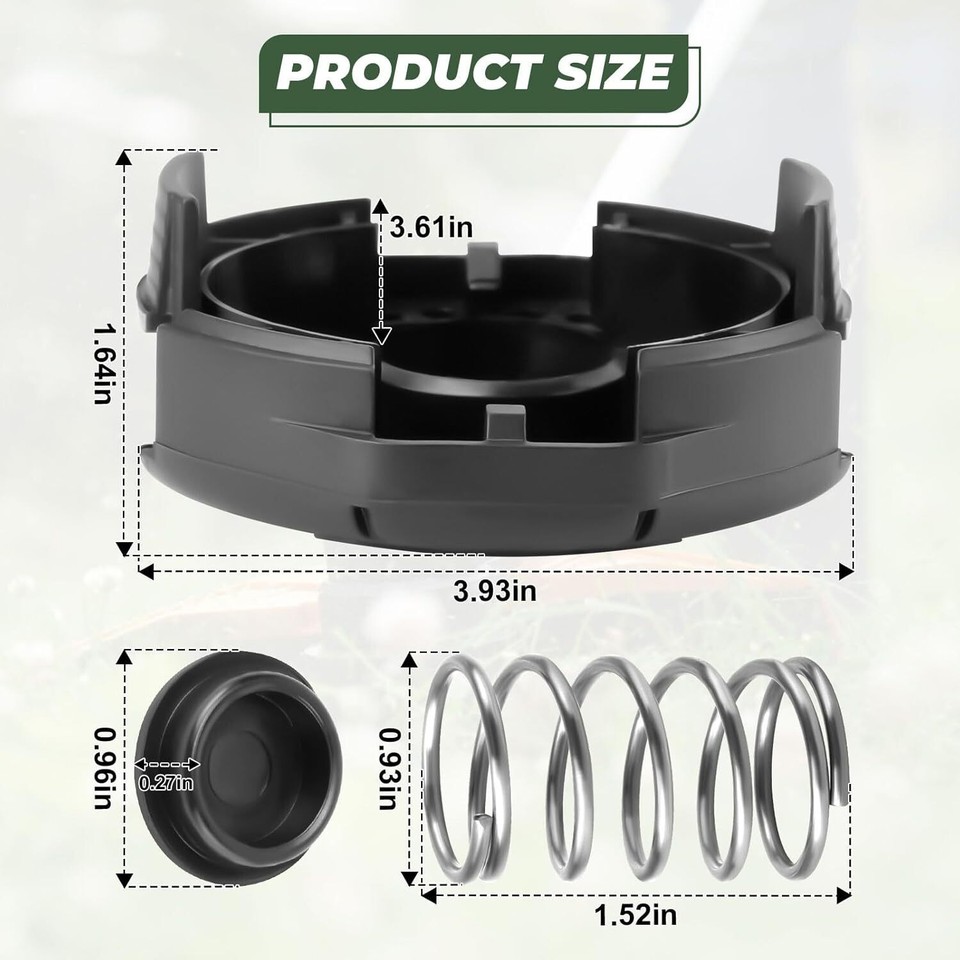 3Pcs Trimmer Head Cover Cap X472000070 For Shindaiwa Echo Speed Feed ...