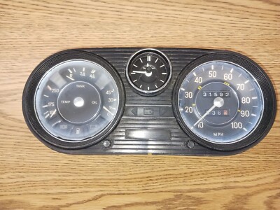 1968_1974 MERCEDES BENZ 250 W114 W115 DASHBOARD CLUSTER SPEEDOMETER ...