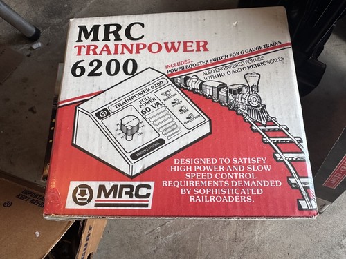 MRC TrainPower 6200 - 60 VA Train Tansformers Controller NIB Sealed NBR ...