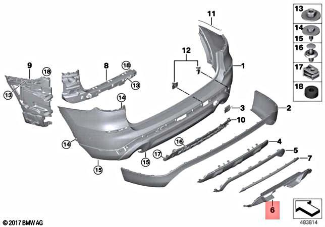Genuine BMW X3 G01 X3 18d TX12 20dX TX32 20i Trim Visual Screen ...