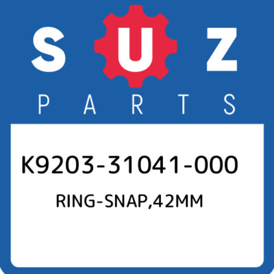 K9203-31041-000 Suzuki Ring-snap,42mm K920331041000, New Genuine OEM ...