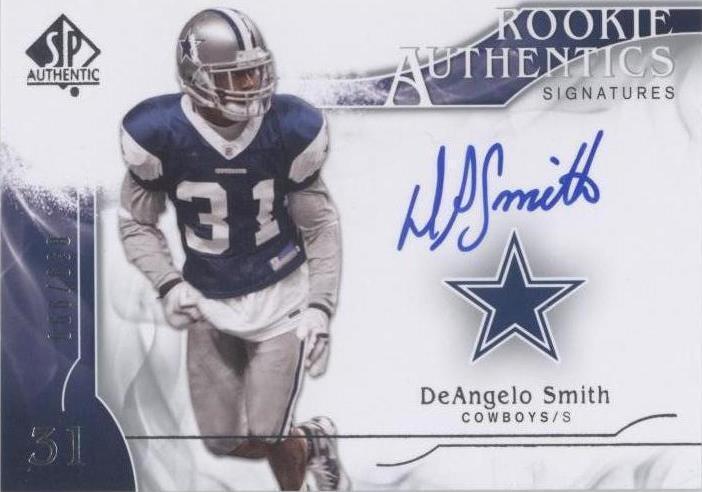 2009 SP Authentic - Rookie Authentics Signatures DeAngelo Smith #308 /999 (AU, RC) for sale ...