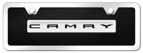 Toyota Camry Chrome Mini Acrylic Kit License Plate Frame Official ...