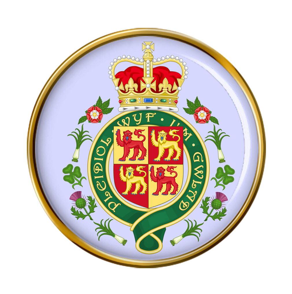 Welsh Coat of arms Pin Badge | eBay UK