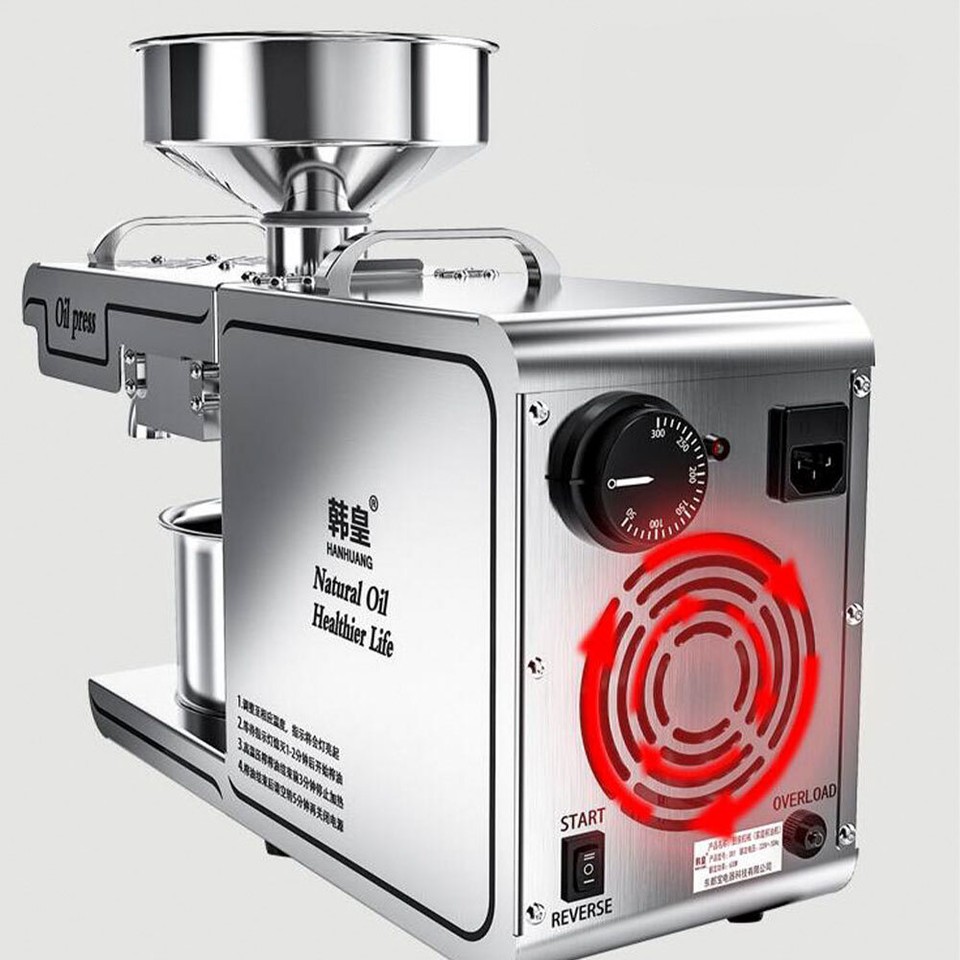 Automatic Intelligent Oil Frying Machine Linseed Press Oil Extraction ...