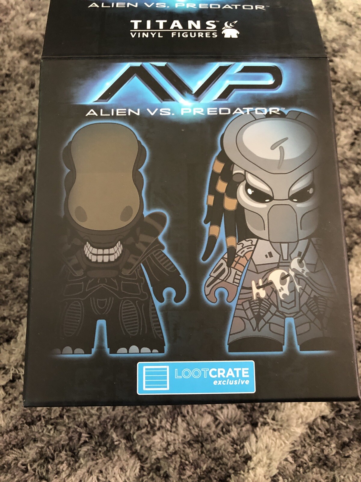 Titans Alien VS Predator AVP Grid Alien Loot Crate Exclusive Vinyl ...