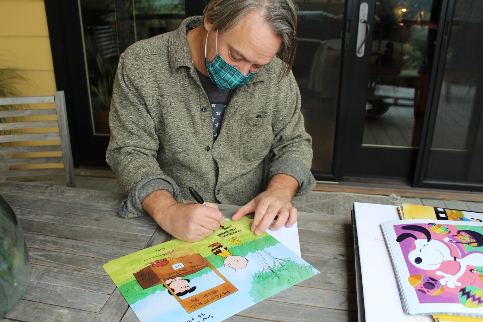 Todd Barbee & Melanie Kohn Signed Charlie Brown Lucy Peanuts ...