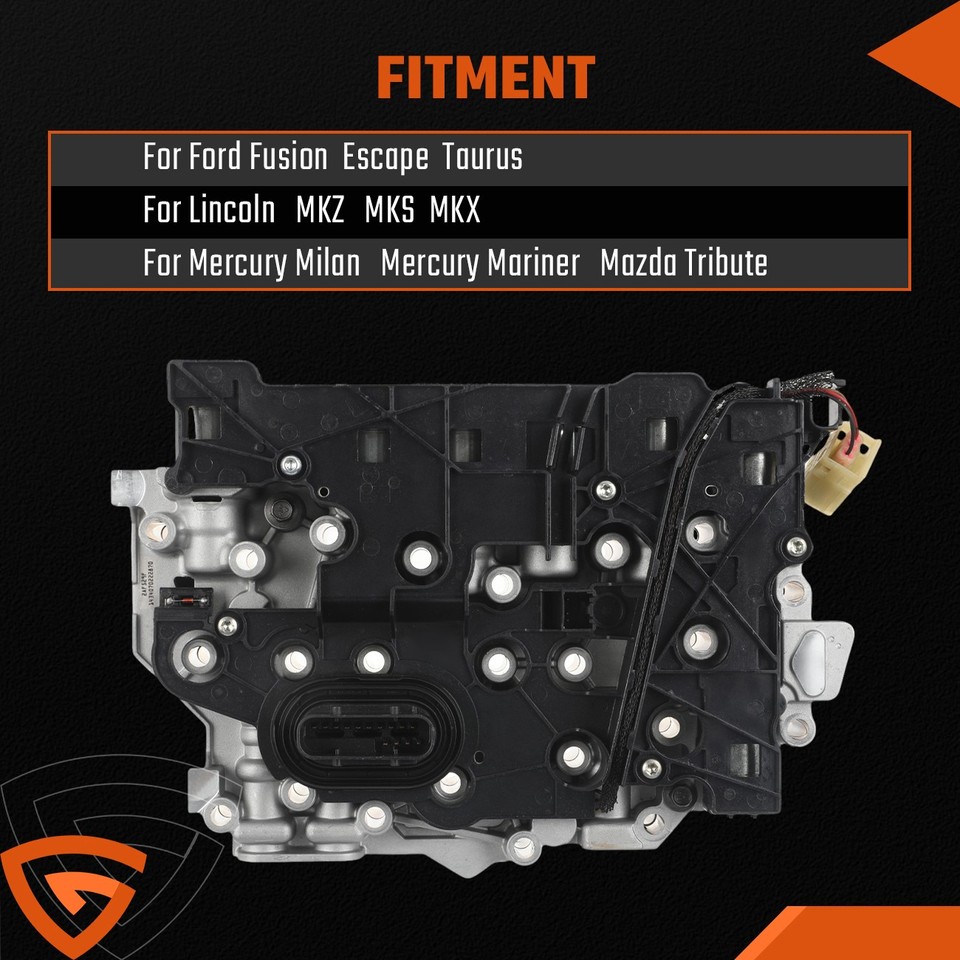 Transmission Valve Body w/Solenoid For 2014-up Ford Taurus Escape ...