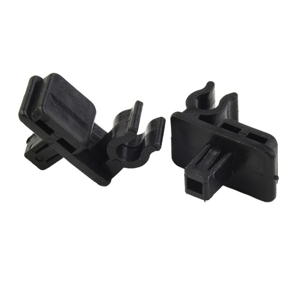 Sale New Hood Prop Rod Clamp Clip Black 2pcs/set Accessories Car Parts ...