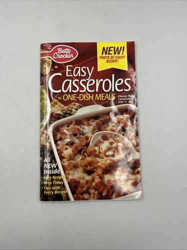1997 August/September, Betty Crocker Cookbook #131 "EASY CASSEROLES ...