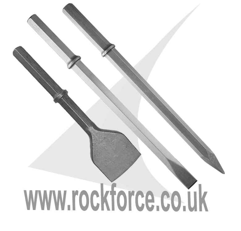Hex 32mm 1 1/4" Chisel+Point +Tarmac Cutter Made in UK | eBay UK
