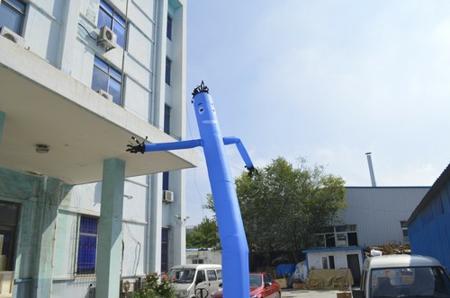 Blue 20ft Air Inflatable Dancing Wind Dancer Sky Puppet with 110V 750W ...