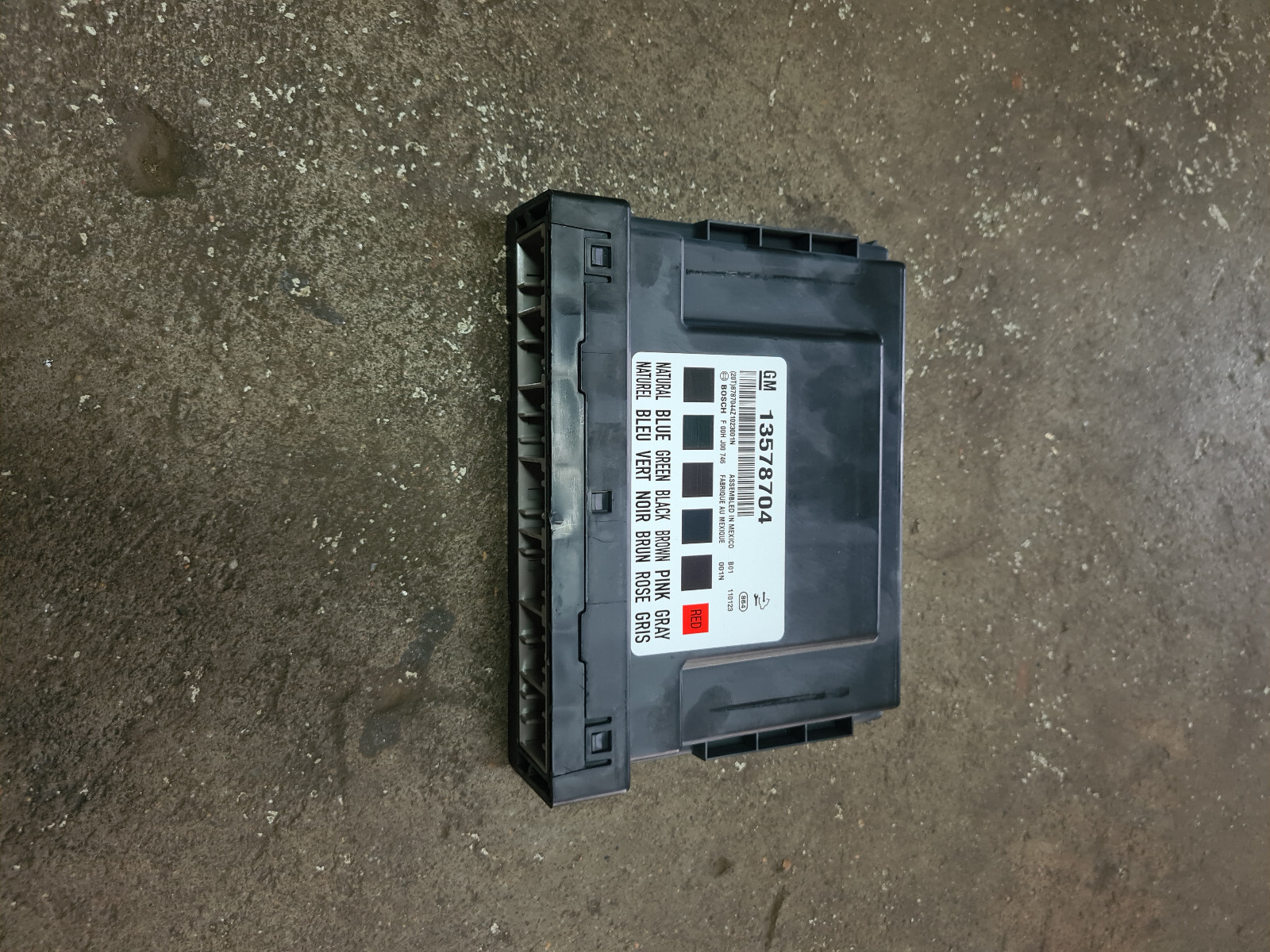 BCM Body Controle Modul Bordnetz Steuergerät Opel Insignia A GM ...