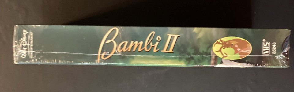 Walt Disney Bambi II VHS 2006 NEW SEALED Buena Vista Watermark ...