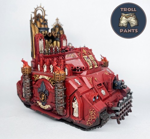 Warhammer 40k - Adeptus Sororitas Exorcist Tank - Painted | eBay