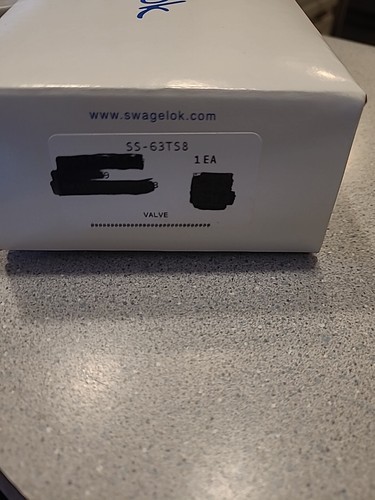 Swagelok SS-63TS8, 60 Series Ball Valve, 1/2" OD Tube | eBay