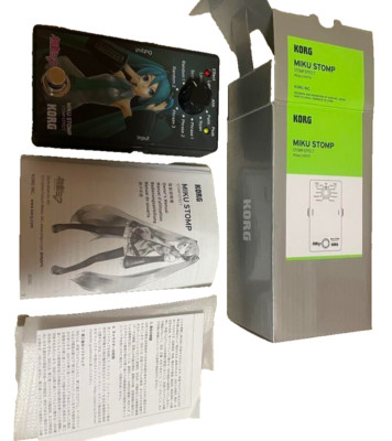 KORG KB10 Hatsune Miku Stomp Vocaloid Guitar Effect Pedal Tested From ...