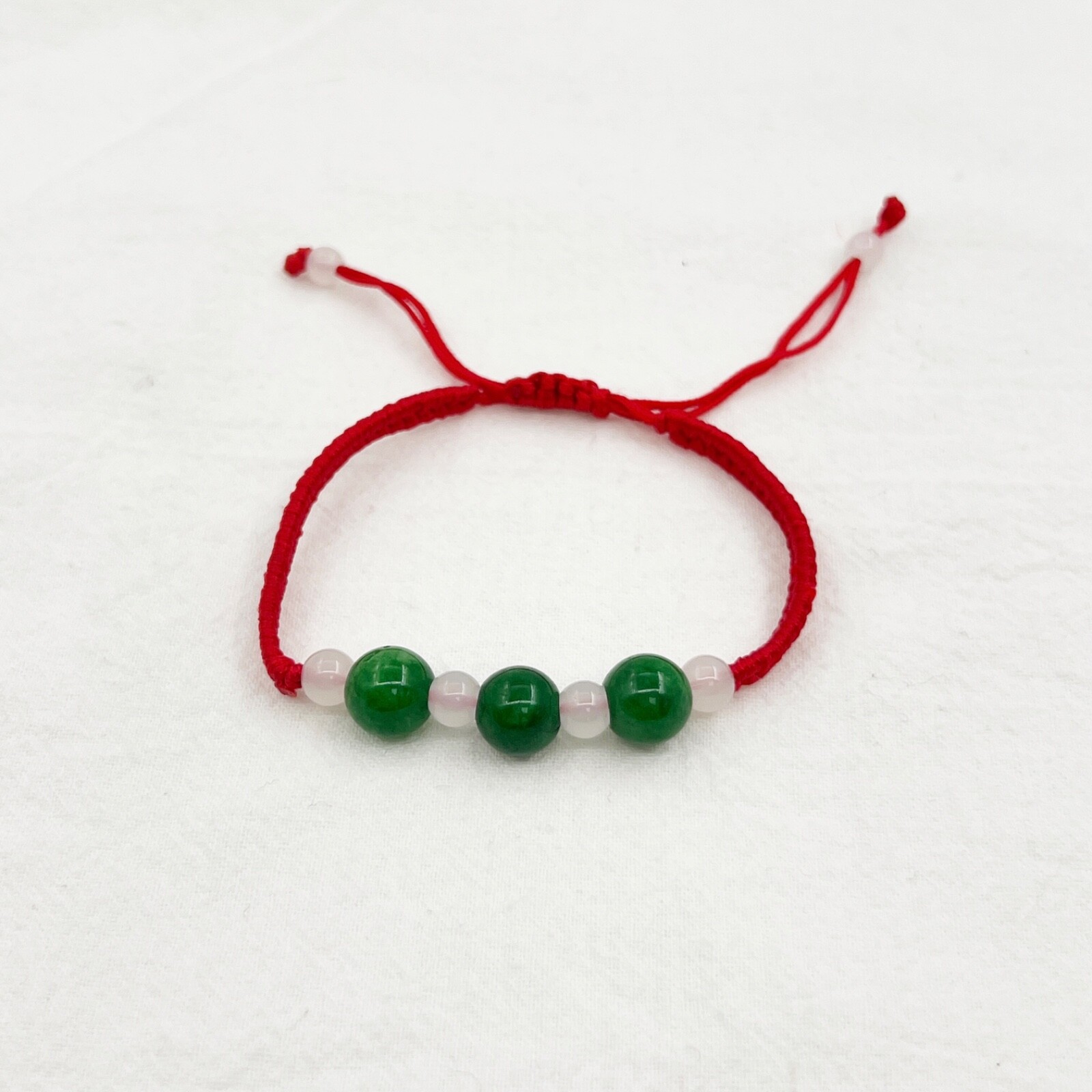 Natural Jade Red String Rope Good Luck Bracelet | eBay