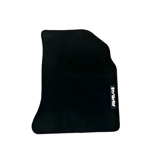 Car Floor Mats For Toyota RAV 4 Velour Waterproof Black Rugs Carpet ...