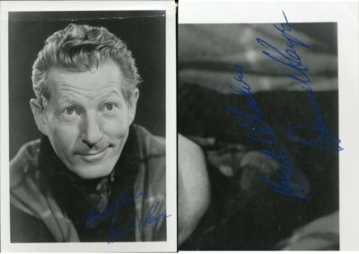 DANNY KAYE-ORIGINAL AUTOGRAPH-Brooklyn 1911-Los Angeles 1987 | eBay