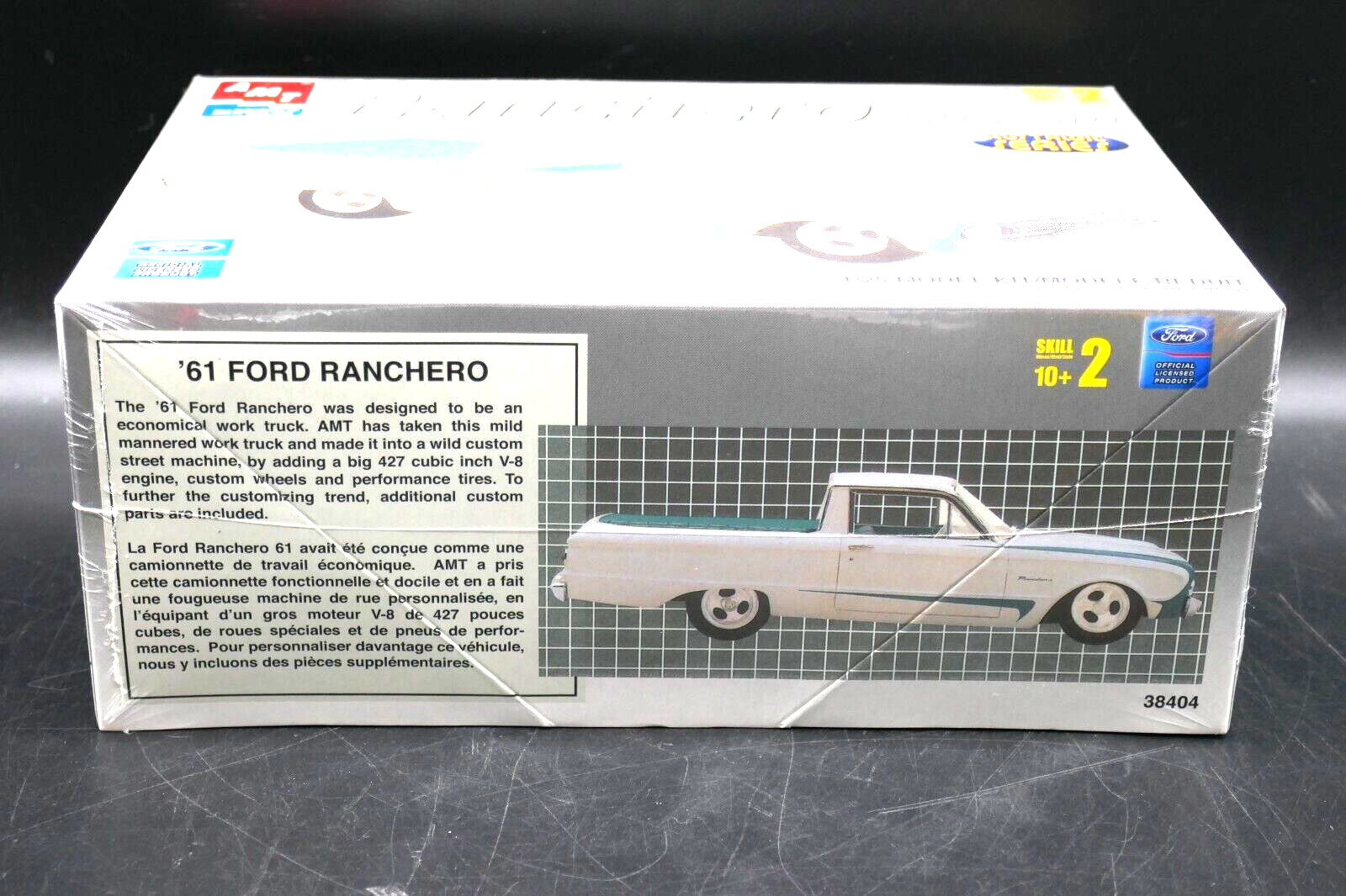 1:25 AMT ERTL 1961 Ford Ranchero Custom Truck Model Kit 38404 - New ...