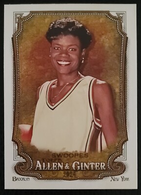 2024 Topps Allen & Ginter #218 Sheryl Swoopes 3 Time WNBA MVP Houston ...